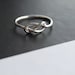 Figure 8 Knot Ring//sterling Silver//handcrafted Made to Order - Etsy