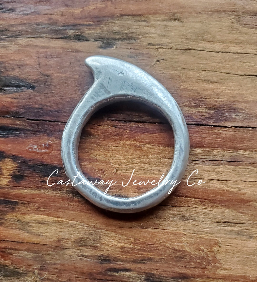 Shark Fin Sculpture Ring //sterling Silver//handcrafted//one - Etsy