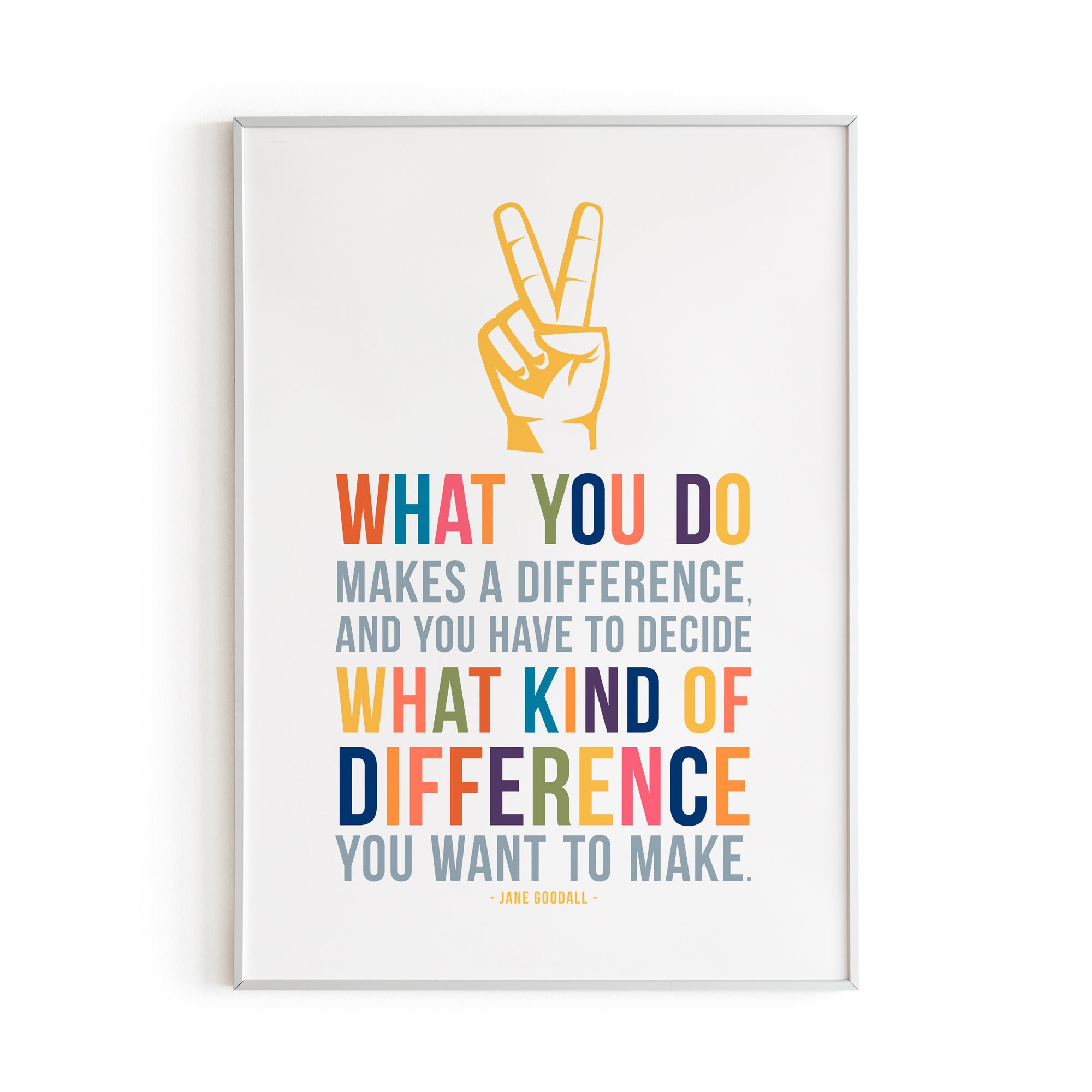 You Can Make A Difference Poster Contest