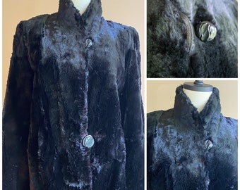 Vintage Seal Jacket - Etsy