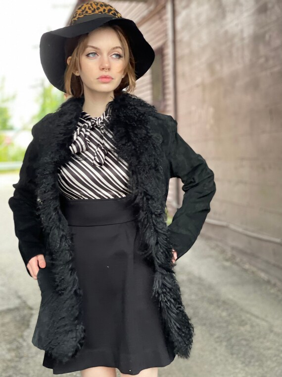 1970s Vintage Mod style Mini Dress-Midcentury-Color B… - Gem