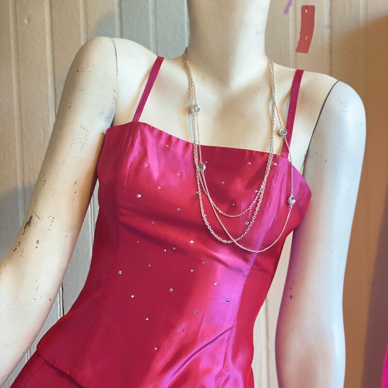 Pink 90s Prom Dress - Etsy