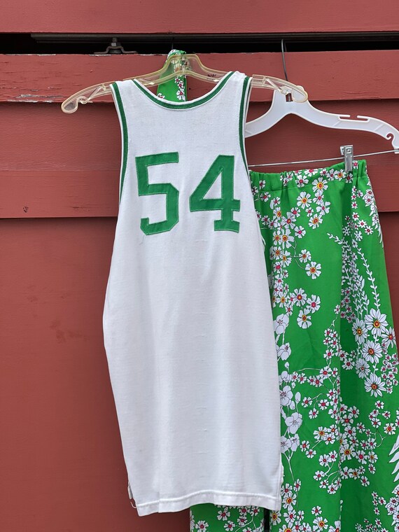 Vintage Sand Knit Basketball Jersey-Cheney #54 Warm U… - Gem