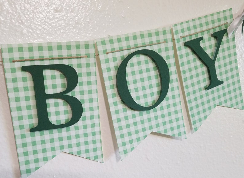 Boy Baby Shower Banner Baby Shower Decorations Boy Baby - Etsy