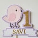 Bird Cake Topper, Birthday Cake Topper, Bird Birthday Party Decorations ...