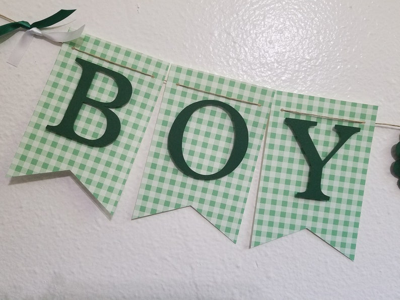 Boy Baby Shower Banner Baby Shower Decorations Boy Baby - Etsy