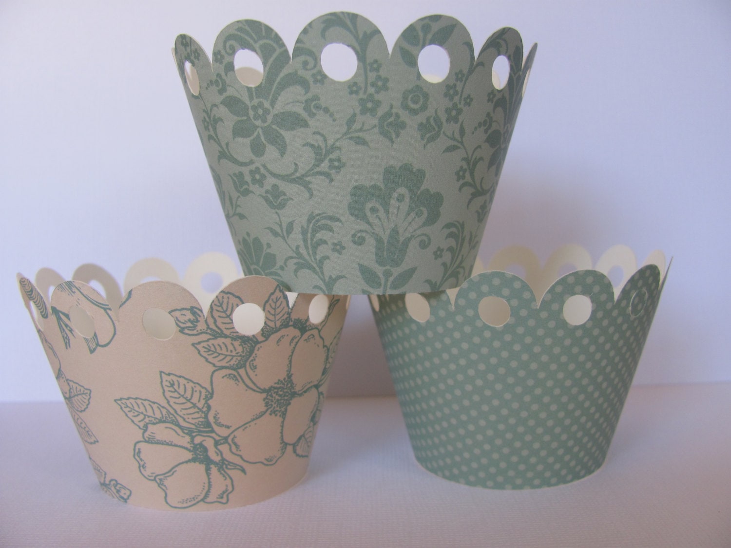 Cupcake wrappersSet of 12 | Etsy