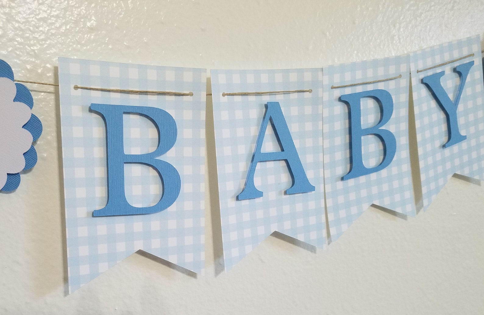 Boy Baby Shower Banner, Baby Shower Decorations, Boy Baby Shower ...