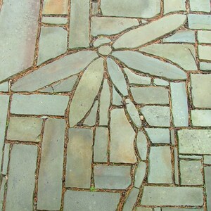 Stone Flowers Garden Art Flower Bouquet 1 - Etsy