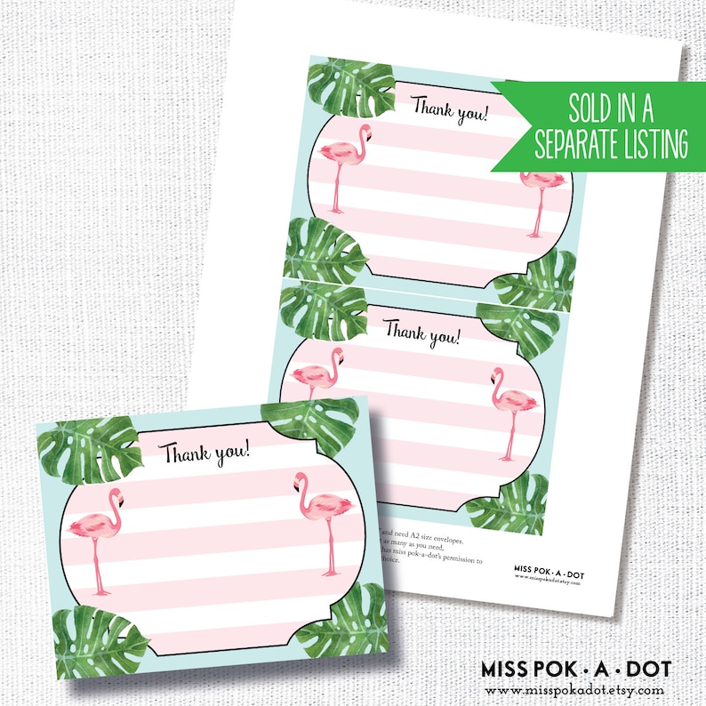 Flamingo Editable Tent Cards Food Signs Table Dessert - Etsy