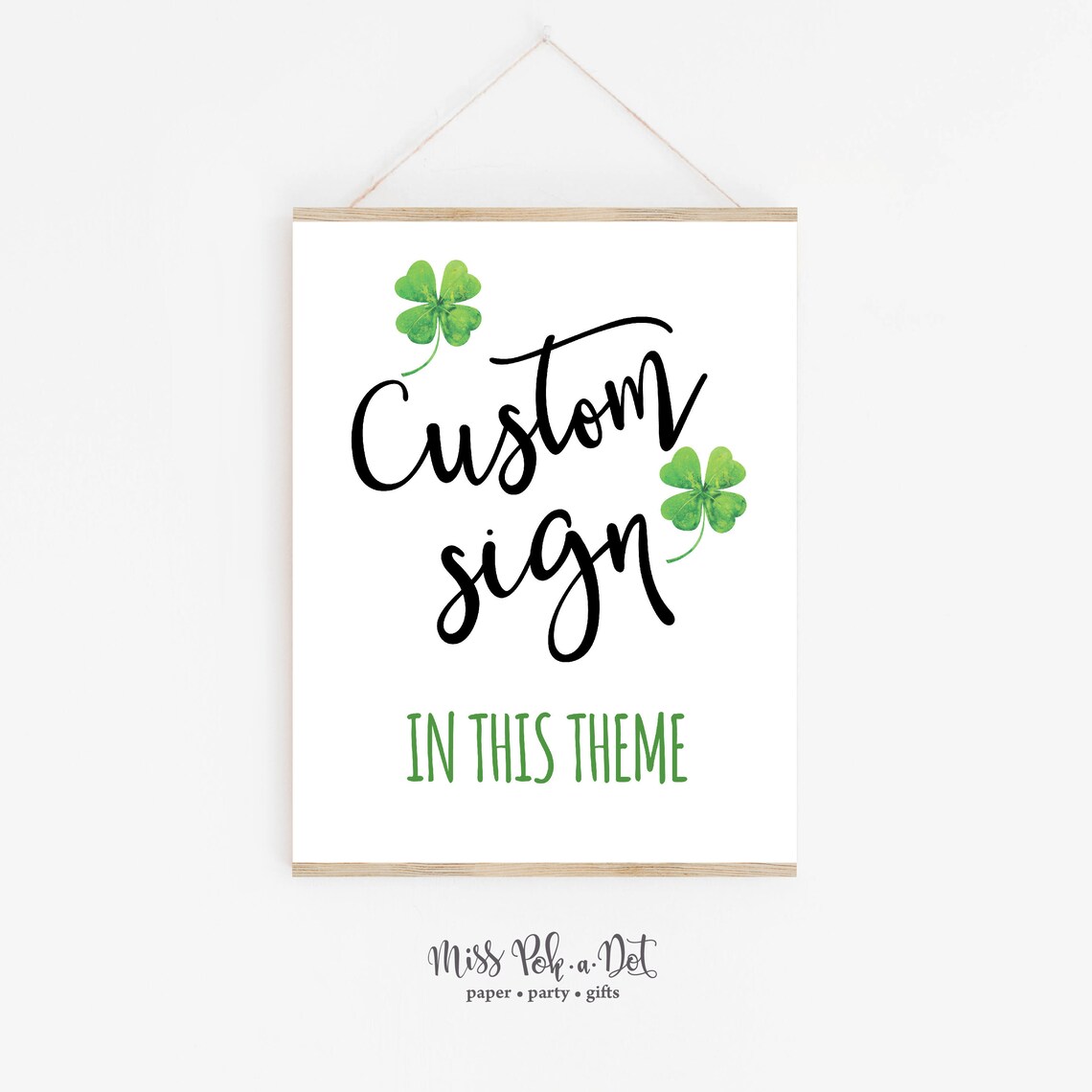 Irish Custom Sign Digital Printable Lucky in Love - Etsy
