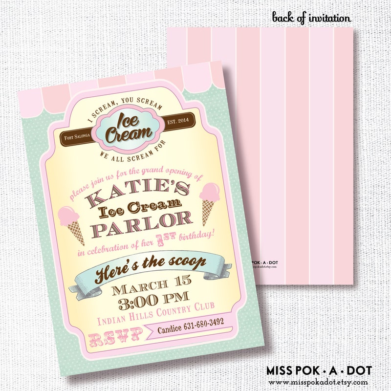 Ice Cream Parlor - Etsy