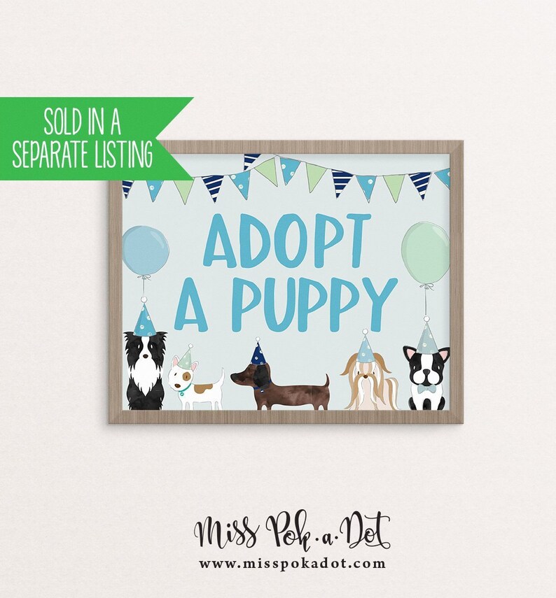 Puppy Dog Birthday Milestone Board 1st First Stat Sign Pet - Etsy