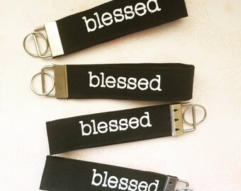 Blessed Keychain - Etsy