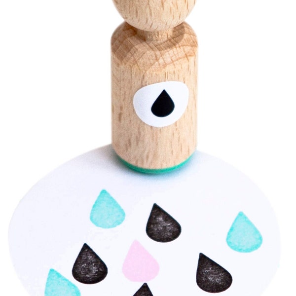 Water Drop Stamp - Etsy