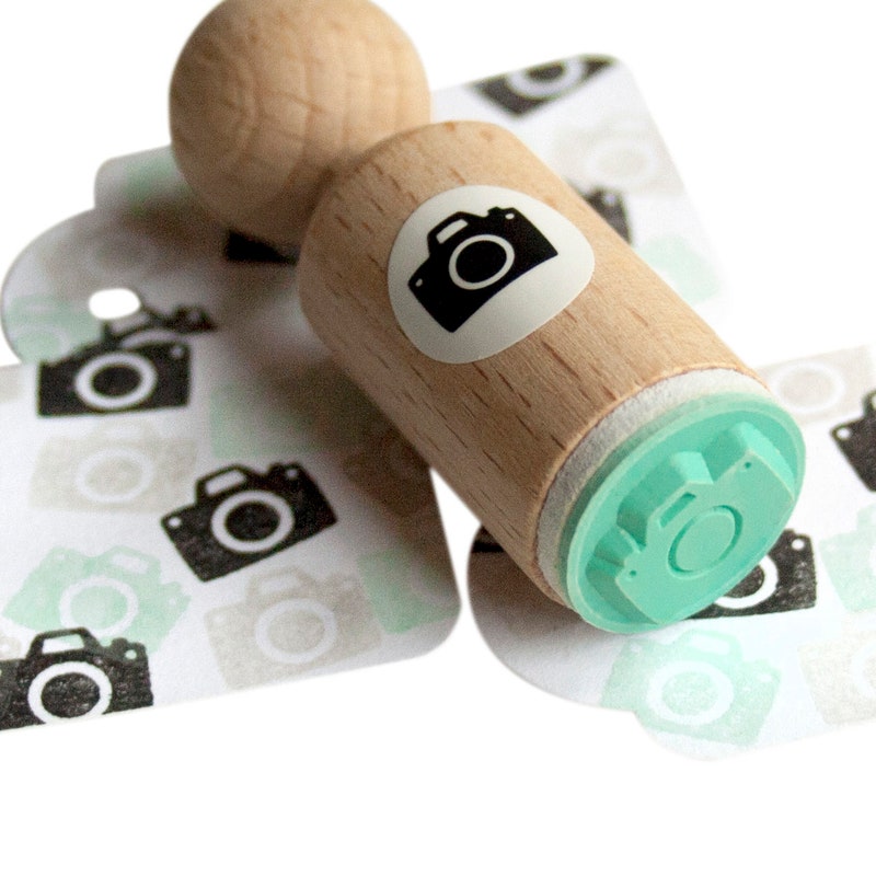 Camera Stamp - Etsy