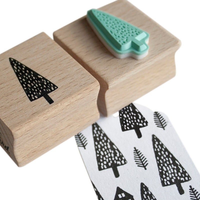 Tree Stamp - Etsy