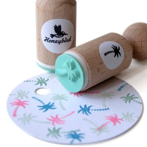 Palm Tree Stamp - Etsy