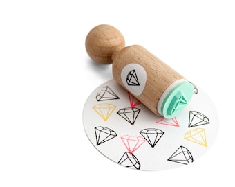 Diamond Stamp | Etsy