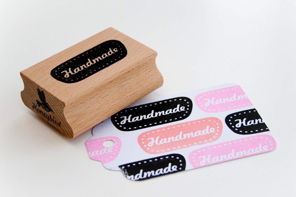 Handmade Tag Stamp - Etsy