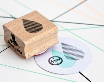 Tear Drop Stamp | Etsy