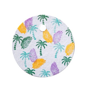 Palm Tree Stamp, Mini Palm Tree Stamp, Palm Tree Ink, Palm Tree Rubber ...
