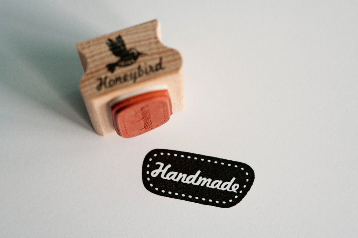 Handmade Tag Stamp - Etsy