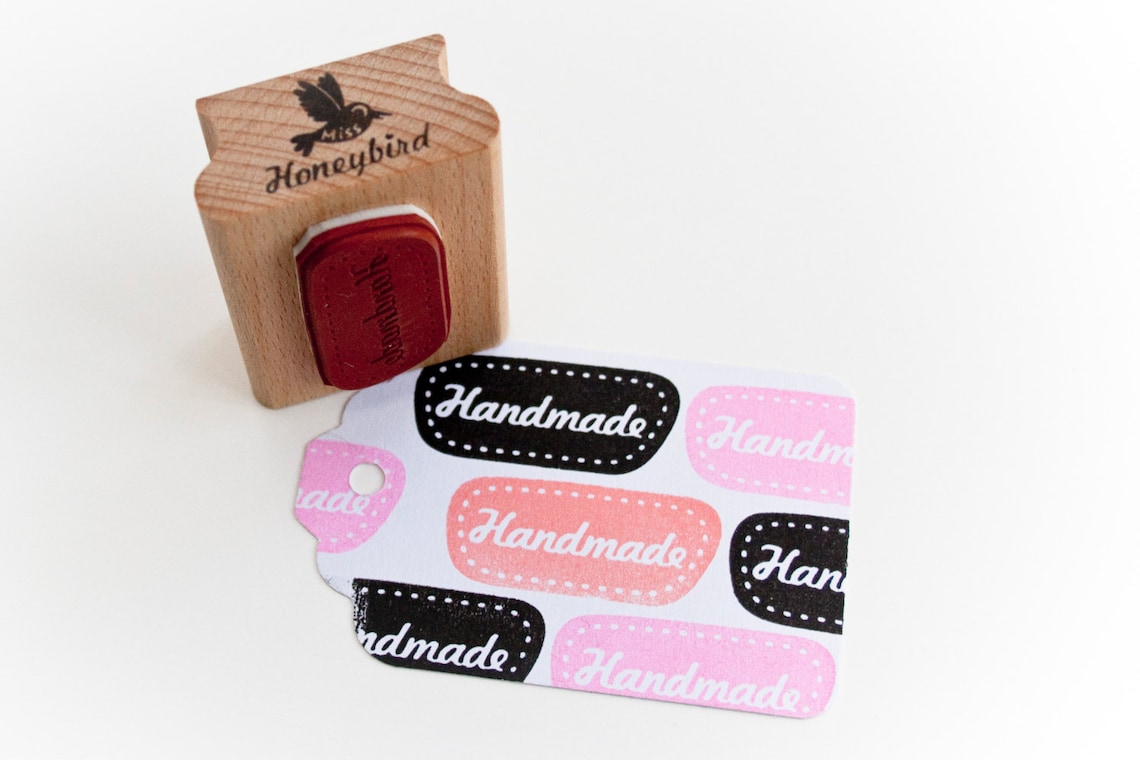 Handmade Tag Stamp - Etsy