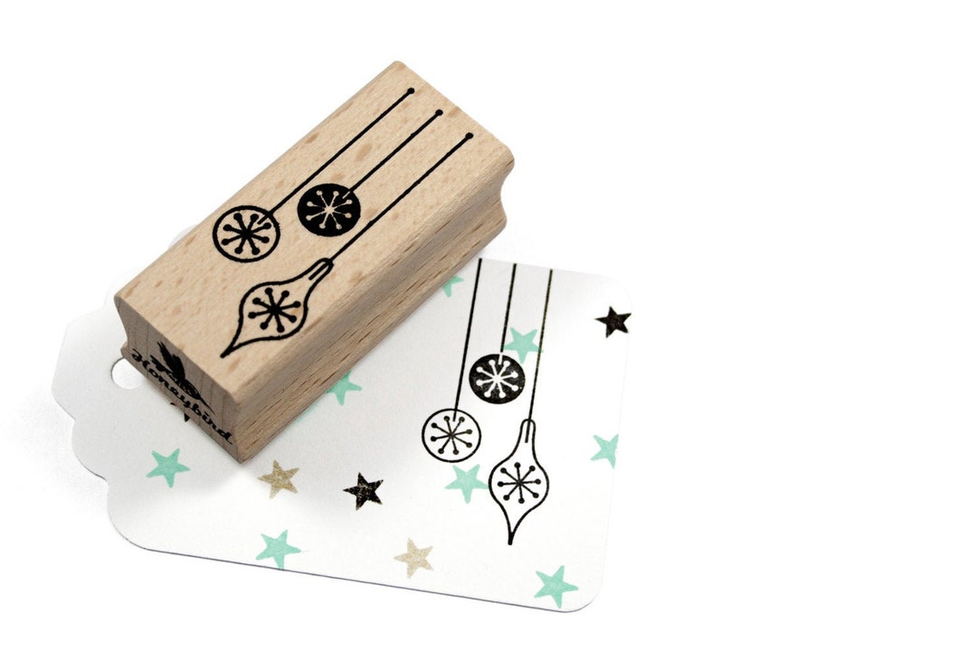 Christmas Ornaments Stamp for Festive Crafts - Etsy