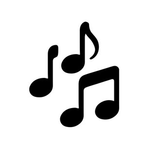 Music Notes Mini Stamp, Made With Mint Rubber - Etsy