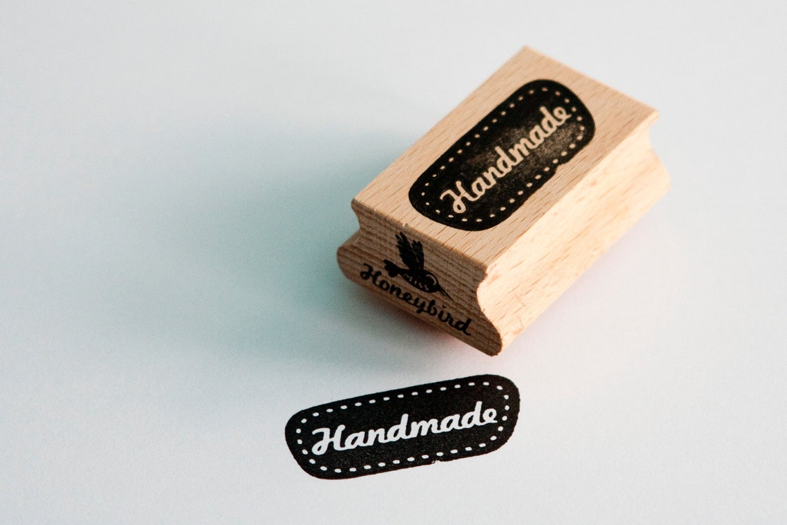 Handmade Tag Stamp - Etsy