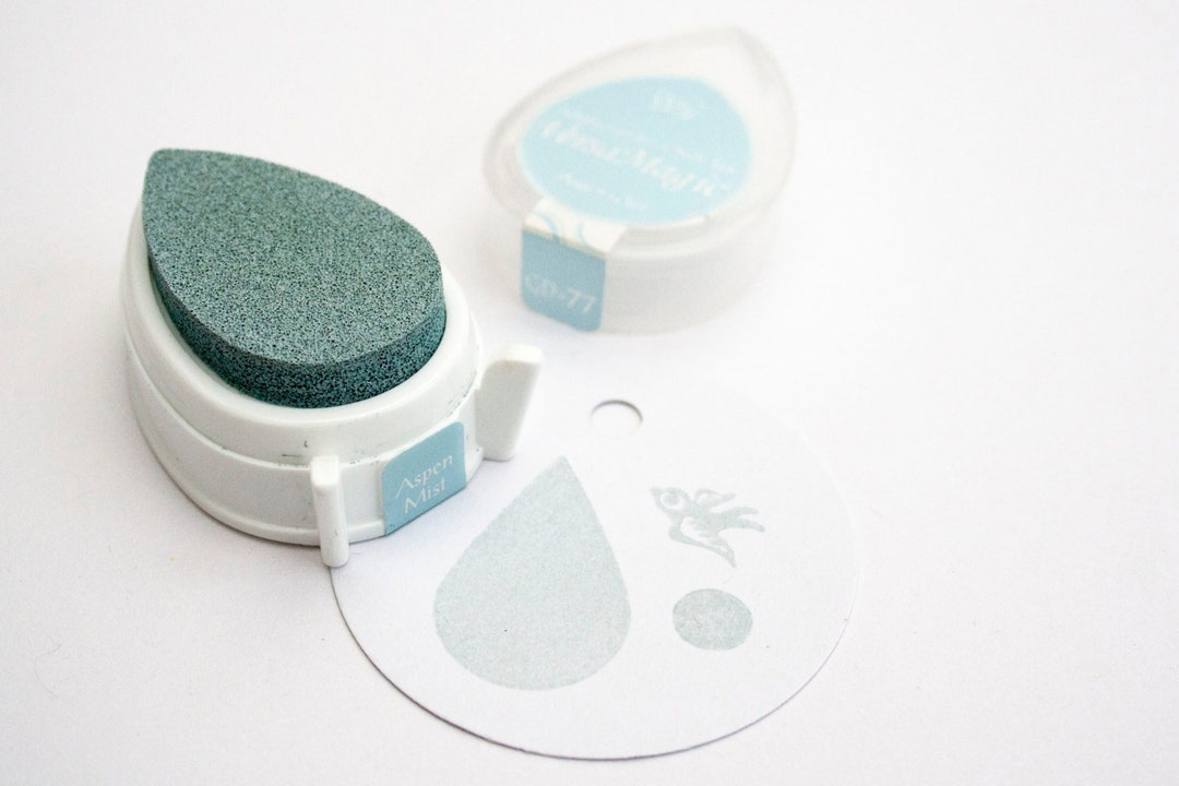 Tsukineko Aspen Mist Versamagic light Grey Blue Ink Pad - Etsy