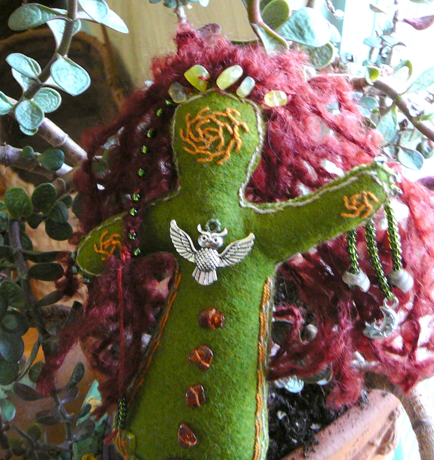 Owl Healing Art Doll Chakra Doll Spirit Doll Medicine Doll - Etsy