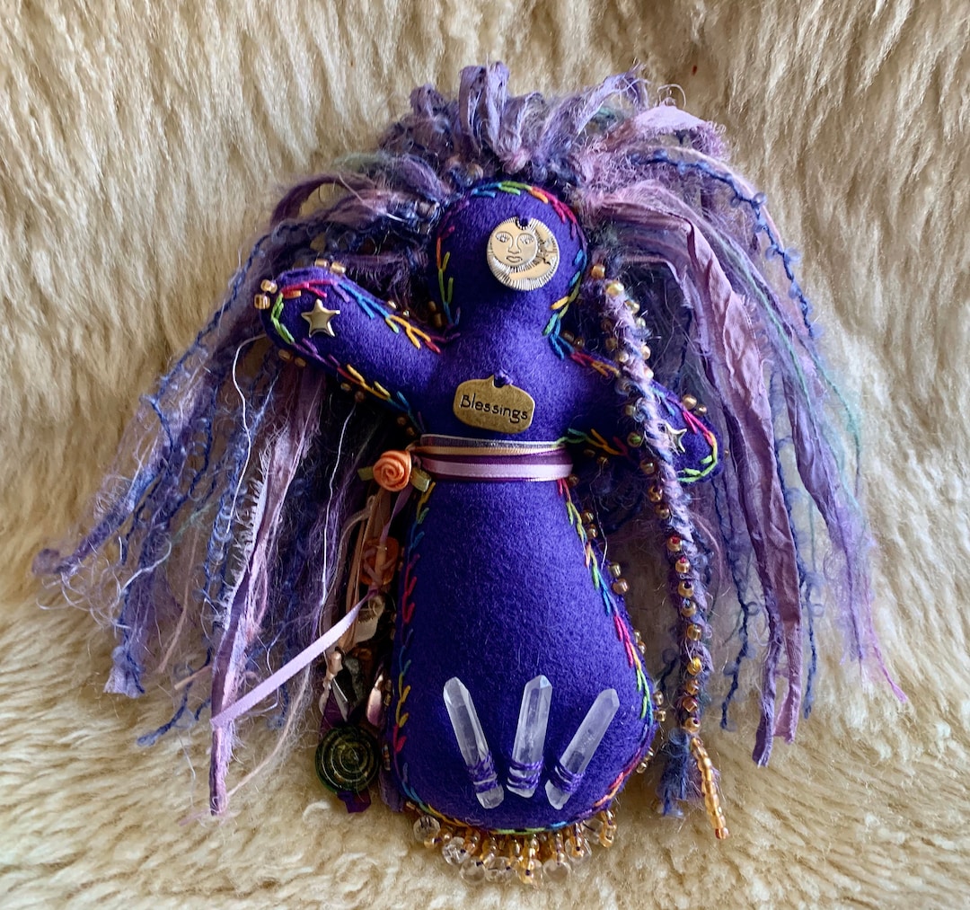 Crystal Art Doll, Chakra Healing Spirit Doll - Etsy