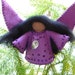 Purple Angel, Angels of Color, Waldorf Inspired, Wool Felt Standing ...