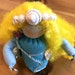 Aphrodite Greek Goddess Peg Doll, Waldorf Wooden Peg Doll, Handmade ...