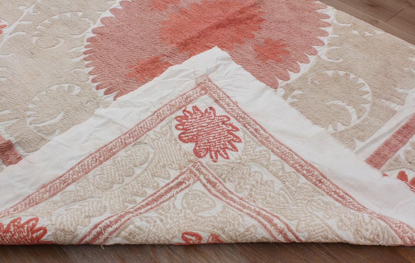 Pastel Suzani Suzani Throw Suzani Bedspread 4.30' X - Etsy
