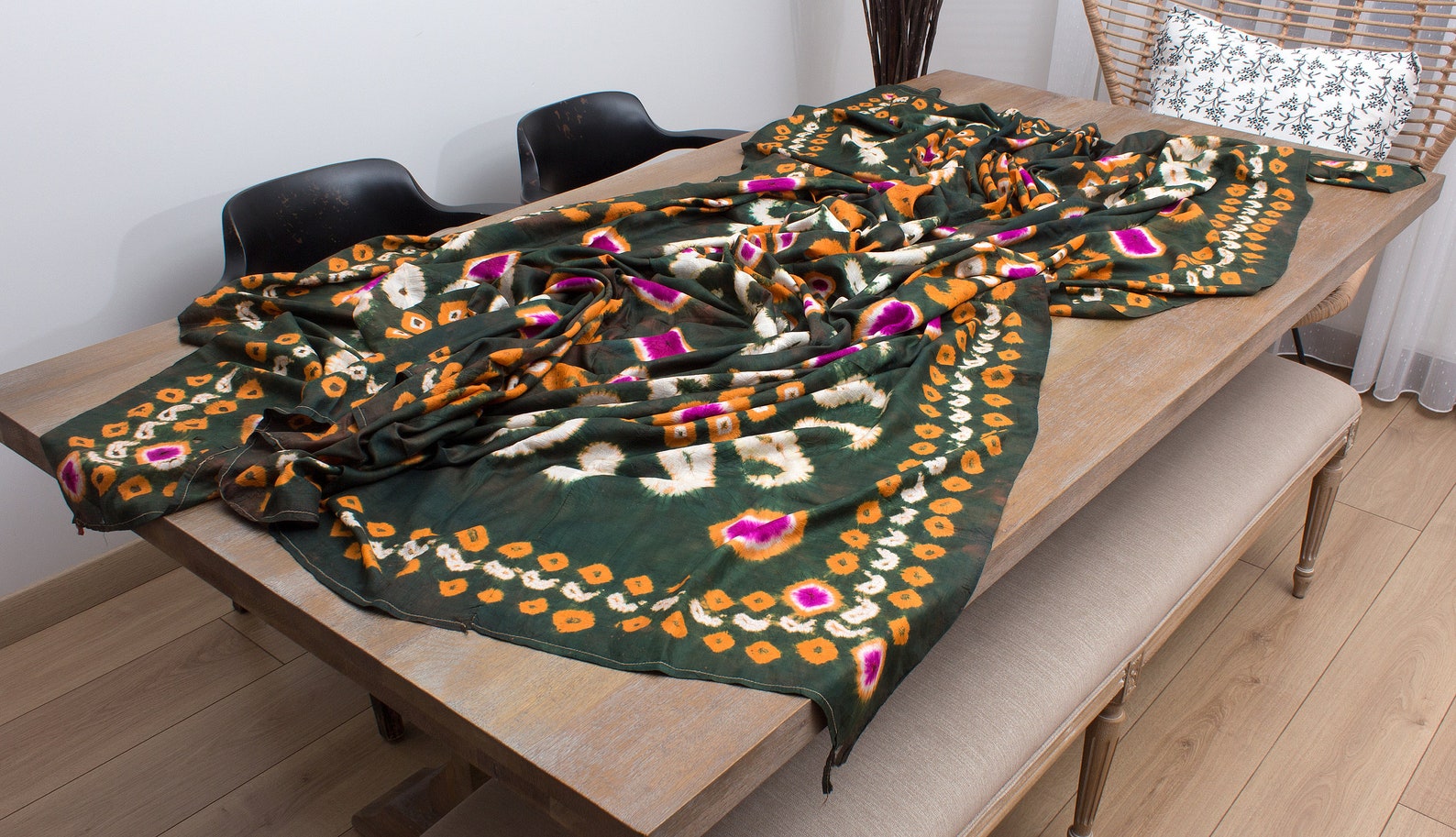 Batik Vintage Uzbek Batik Old Batik 6.79' X 8.07' - Etsy