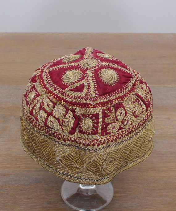 Hat Old Hat Tribal Hat 4.33 x 20.28 Head Wear | Etsy