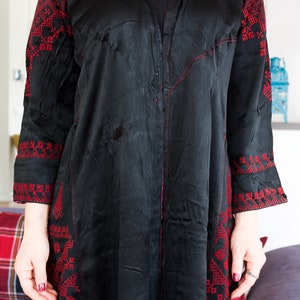 51.18 X 49.61 Vintage Wedding Robe Old Embroidered Costume Vintage ...