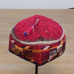 Hat, Old Hat, Tribal Hat, 3.54" X 20.67", Head Wear, Head Dress, Ethnic ...