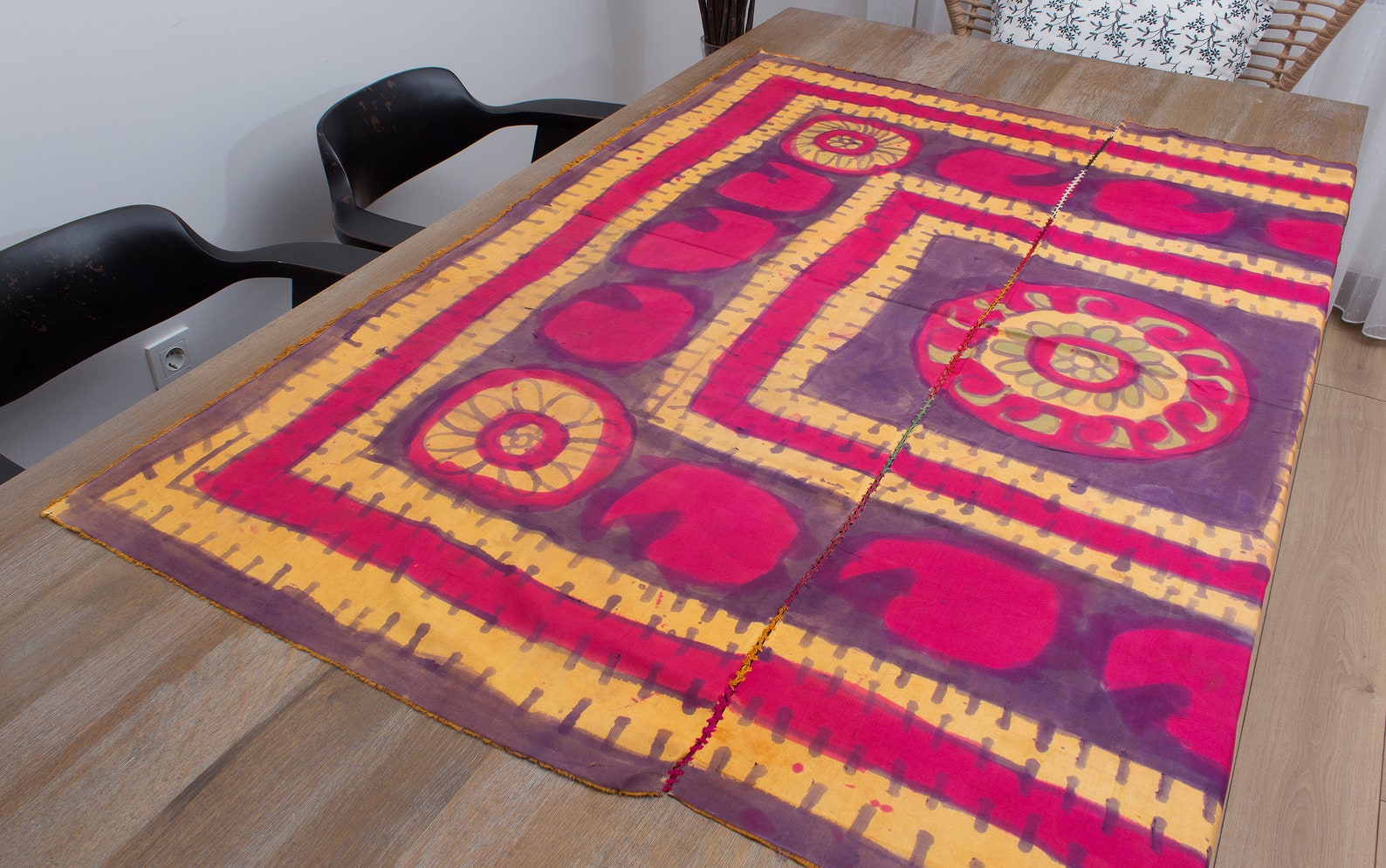 Batik Vintage Uzbek Batik Old Batik 4.49' X 4.63' - Etsy