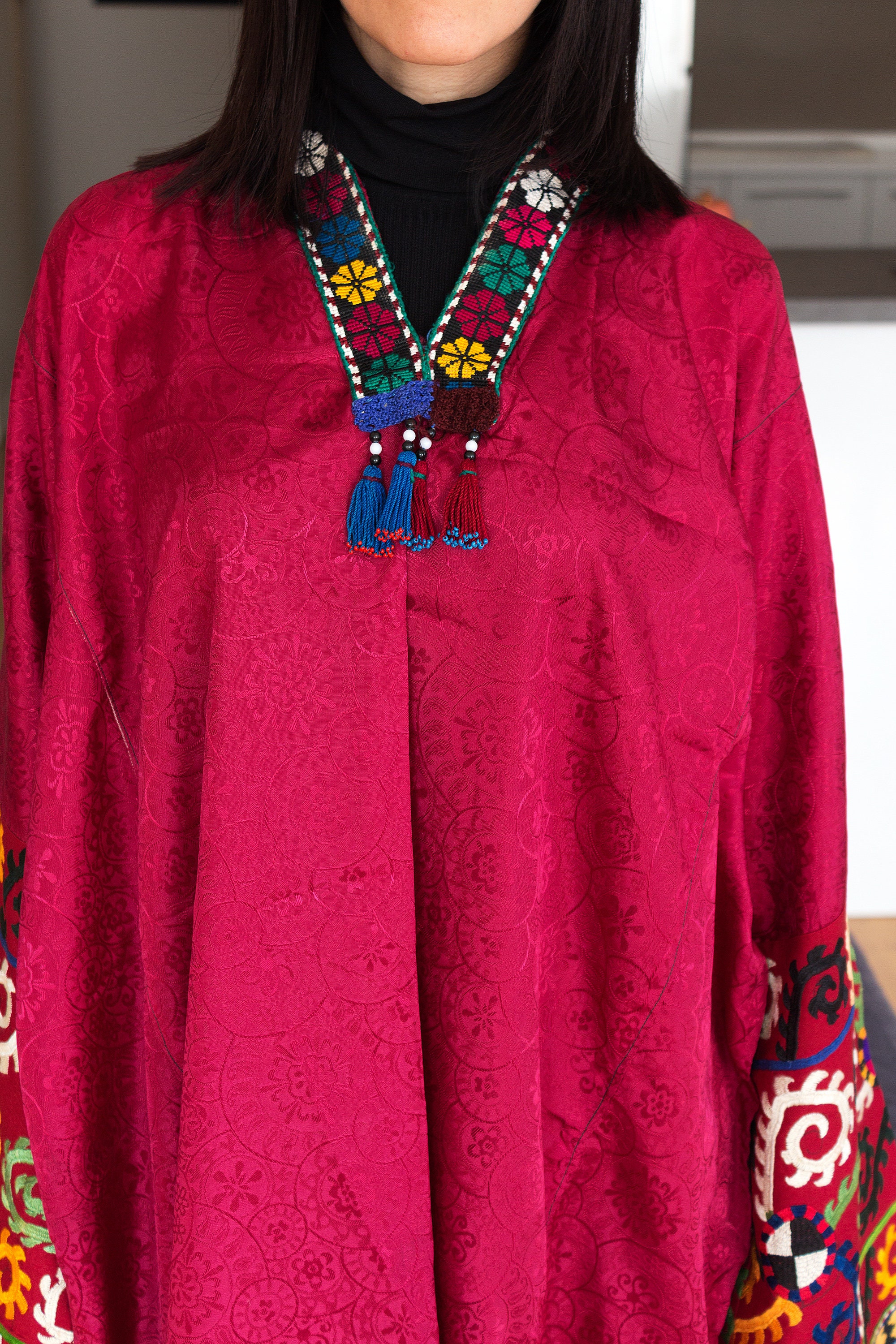 68.90 x 42.13 Vintage Robe Old Handmade Costume | Etsy