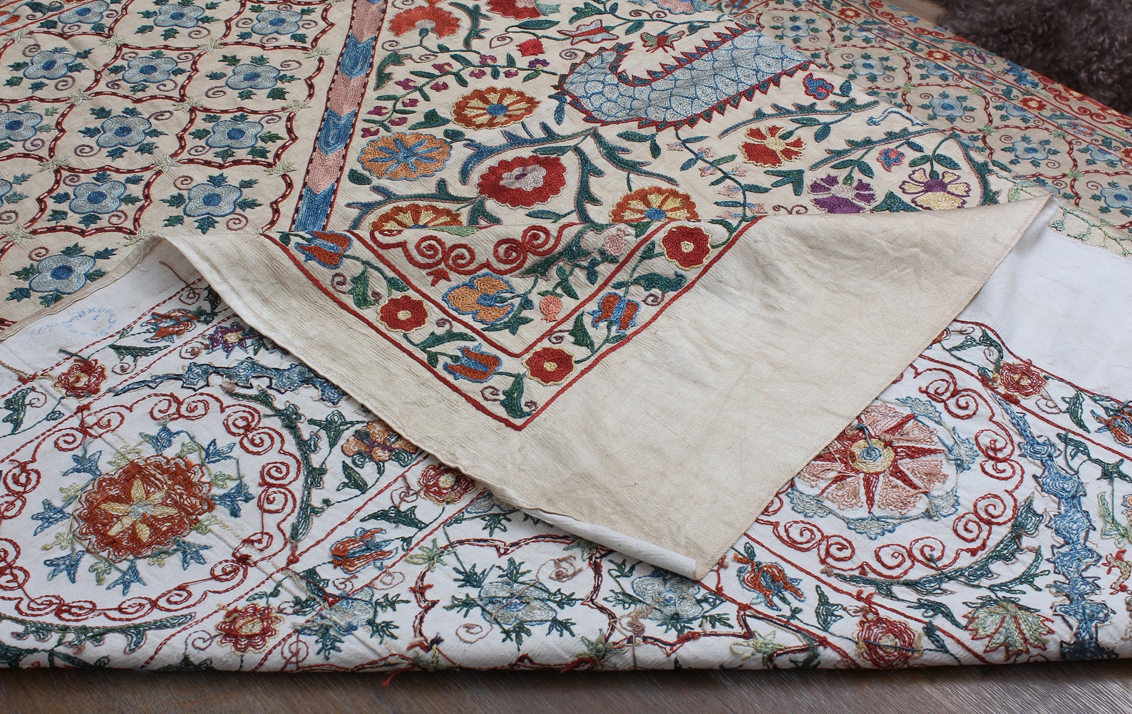 Suzani Embroidery Suzani Hanging Suzani Table Cover Uzbek - Etsy