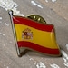Spain Waving Flag Lapel Pin - Made in USA! - Etsy