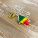 Republic of the Congo Flag Lapel Pin - Made in USA! - Etsy
