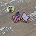Gold Star Service Flag Lapel Pin - Military Family - Made in USA - Etsy