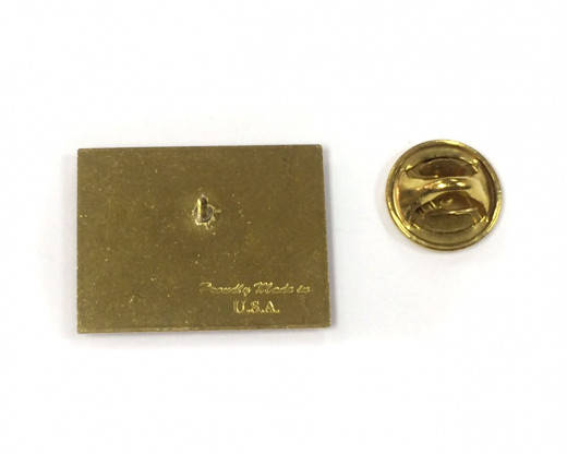 American Flag Lapel Pin rectangle Made in the USA - Etsy