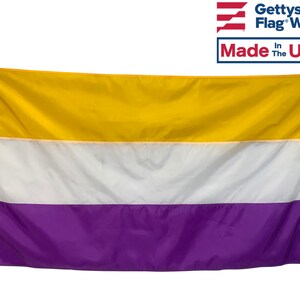 Women's Suffragette 19th Amendment Flag - Individually Stitched Stripes ...