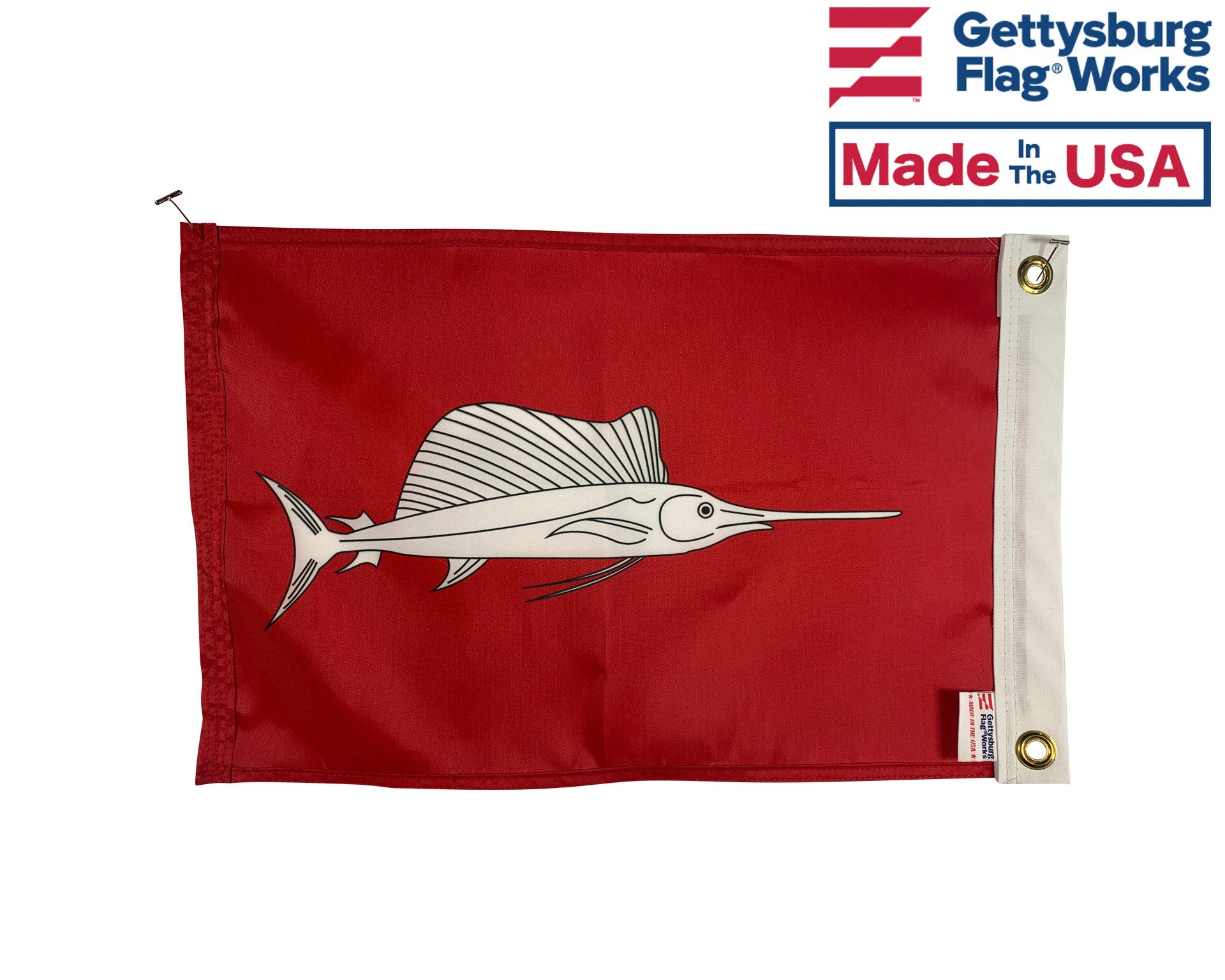 Sailfish Nautical Boat Flag 12x18 High Quality All | Etsy